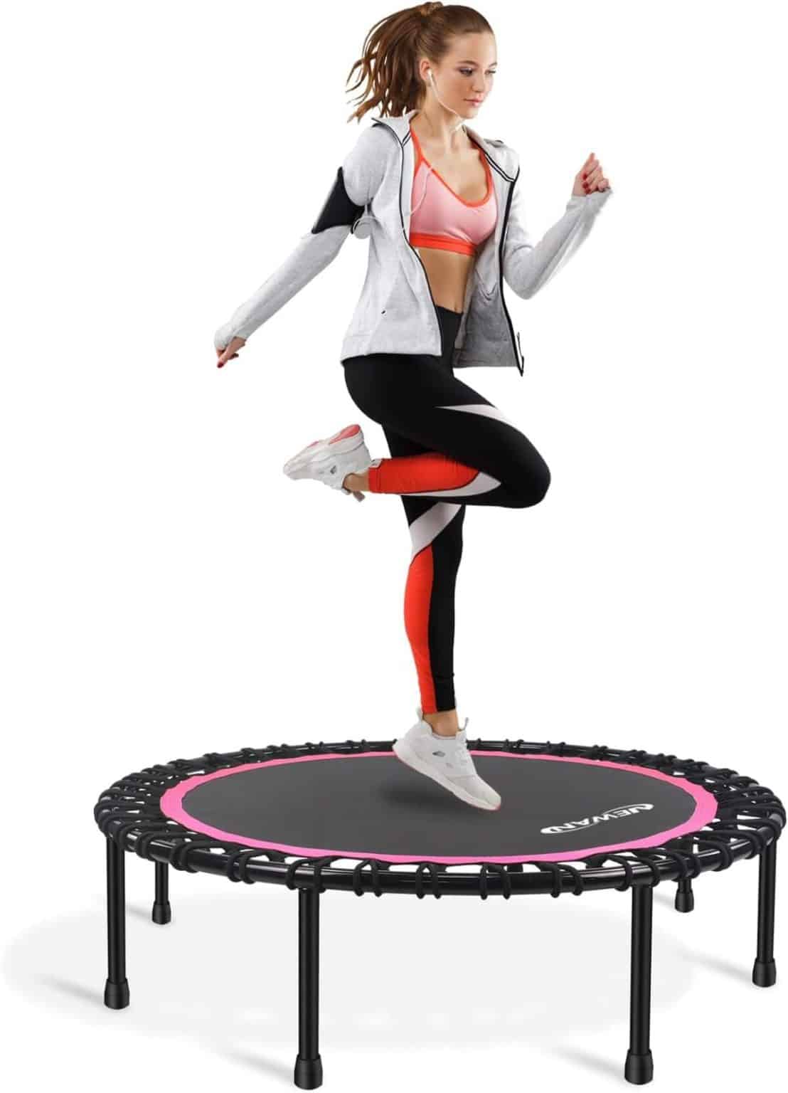 Test du mini trampoline NEWAN : un entraînement silencieux et stable ...
